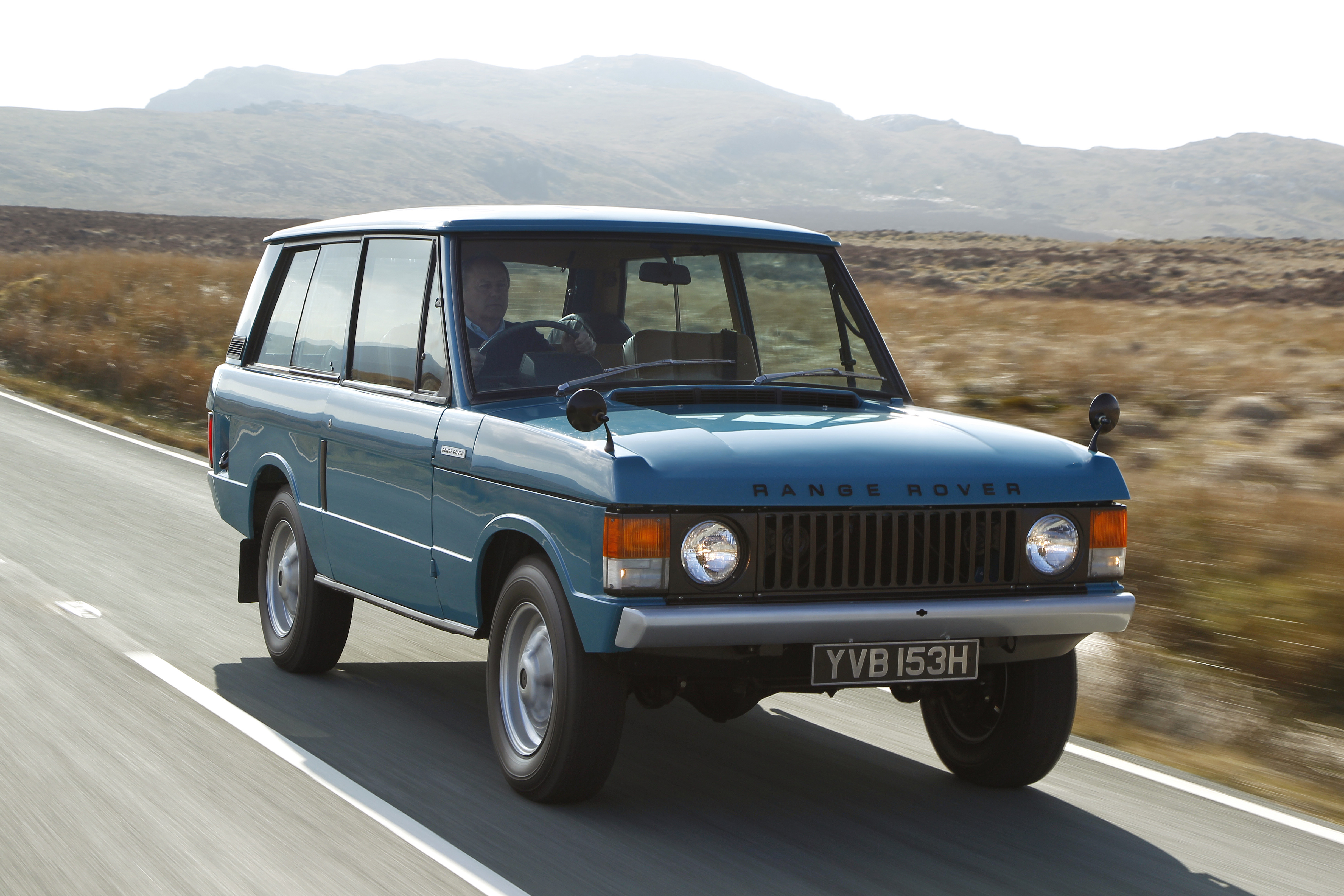 50 Jahre Range Rover - Range Rover Classic (1970-1995) - Tuscan Blue ...