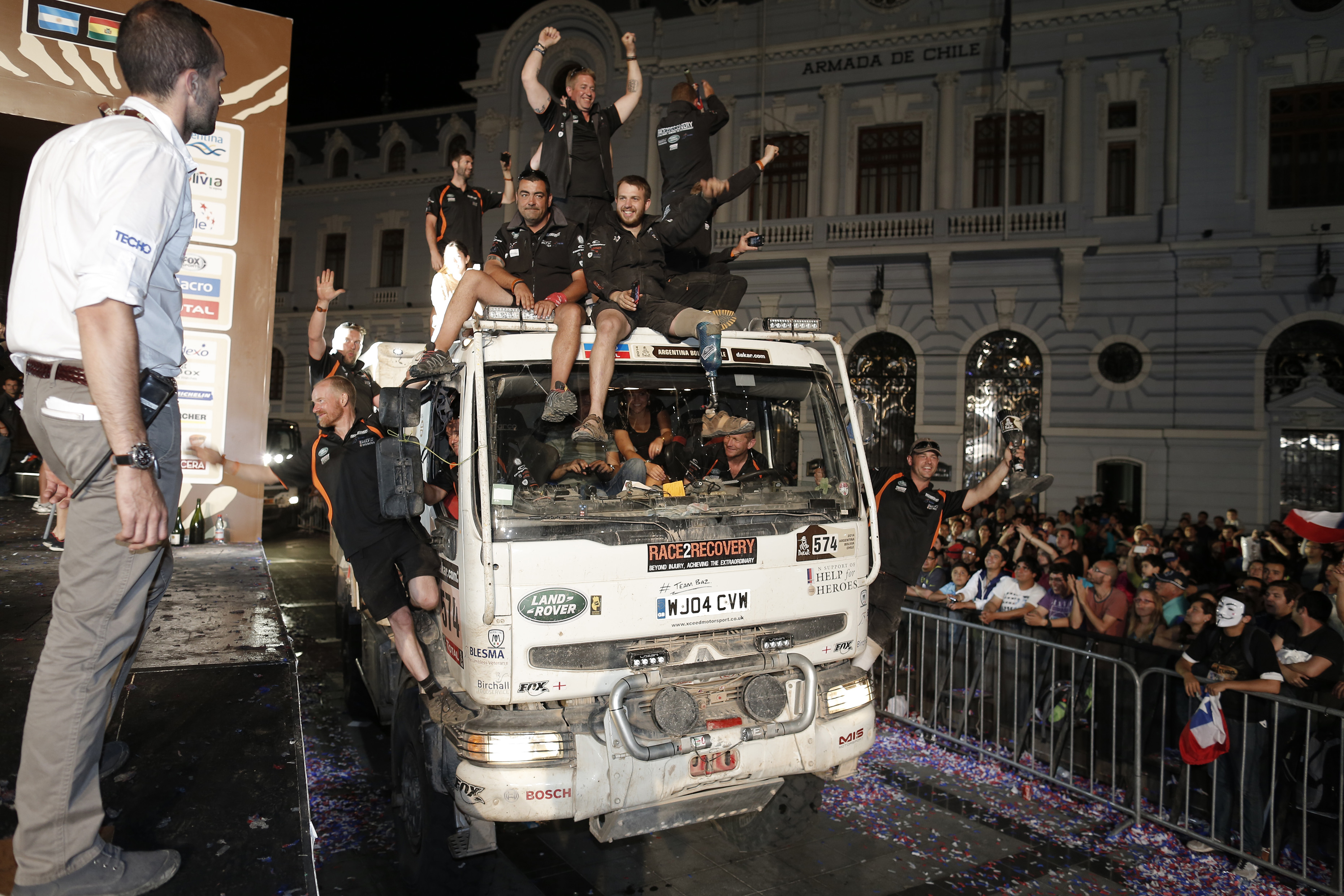 Land Rover Sponsored Race2recovery Makes History By Completing Second ...