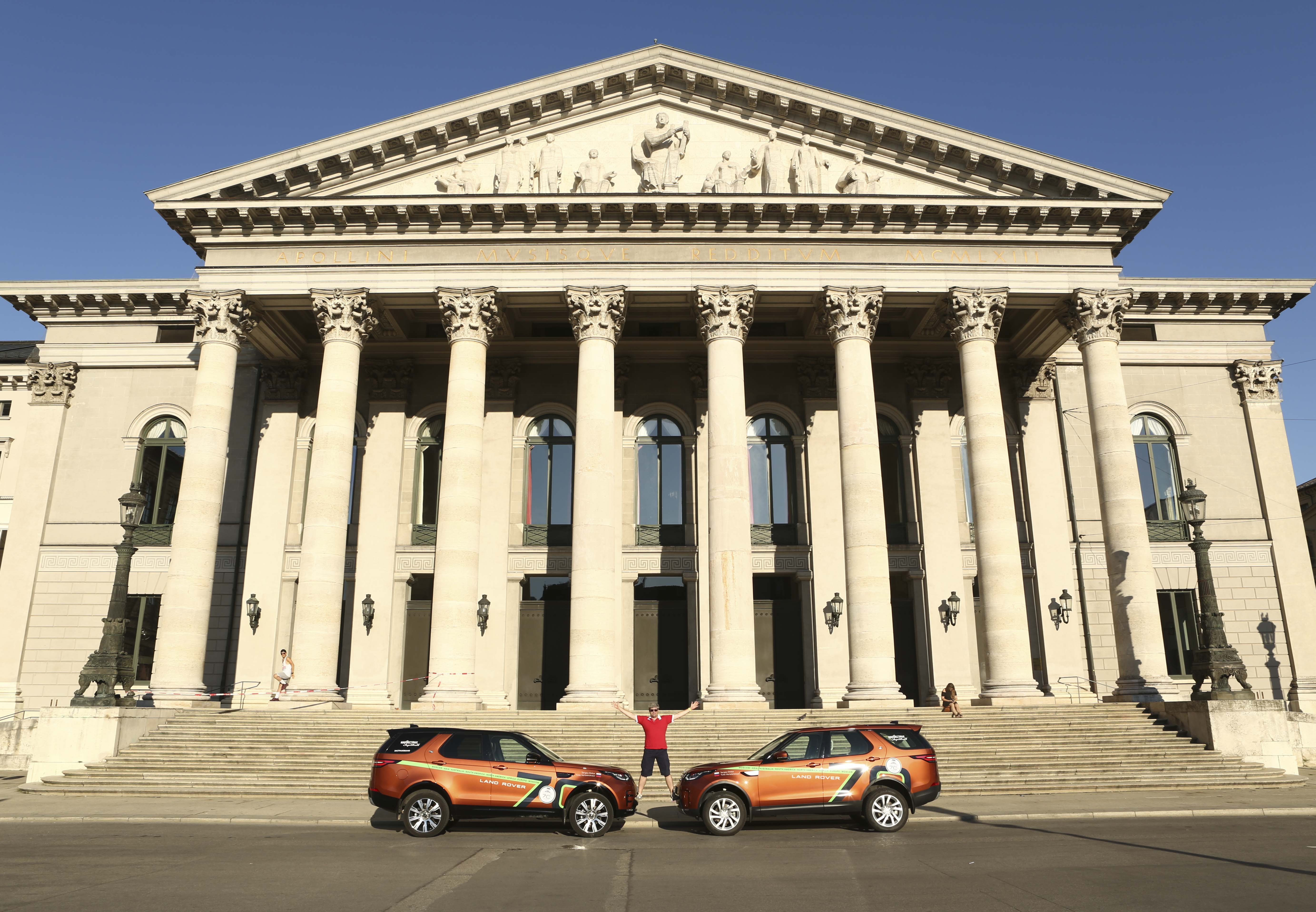 Russischer Abenteurer Sergey Dolya macht Station in München: In 70 ...