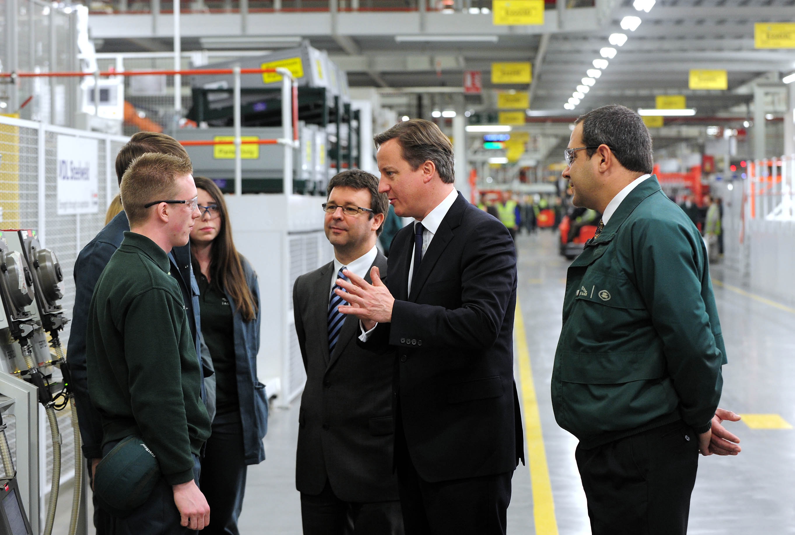 Prime Minister Visits Jaguar Land Rover's Solihull Plant | JLR Media ...