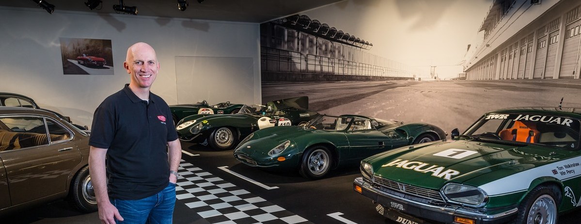 Jaguar Land Rover Special Operations’ Managing Director, John Edwards ...