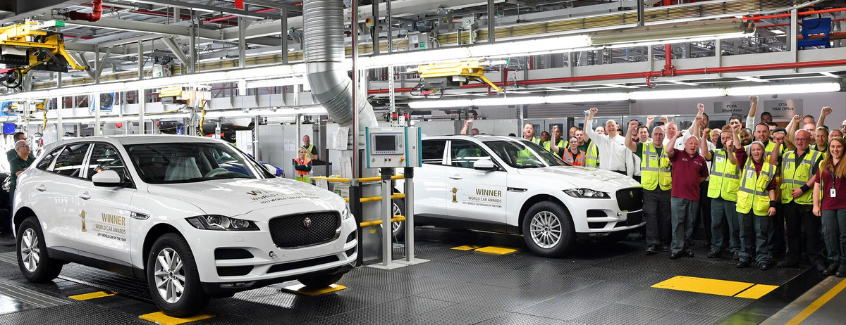 Solihull celebrates F-PACE being named the best car in the World ...