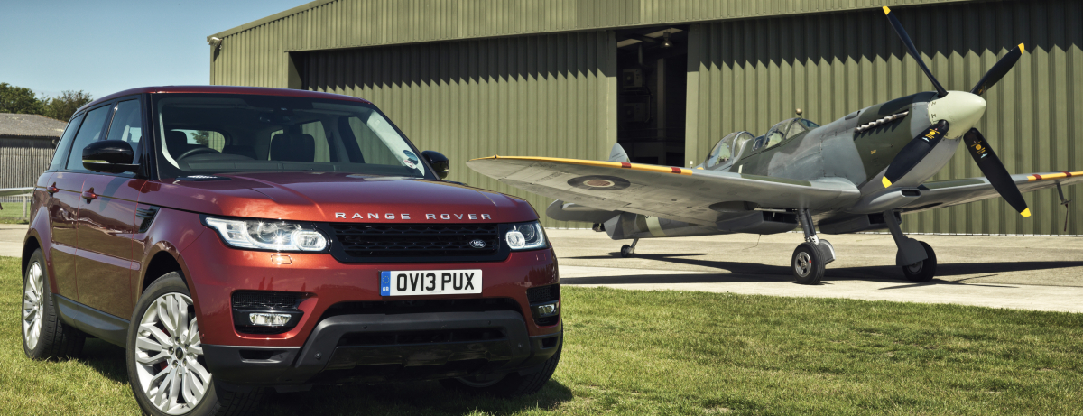 All-New Range Rover Sport Takes On Mighty Spitfire In A Unique Duel Of ...
