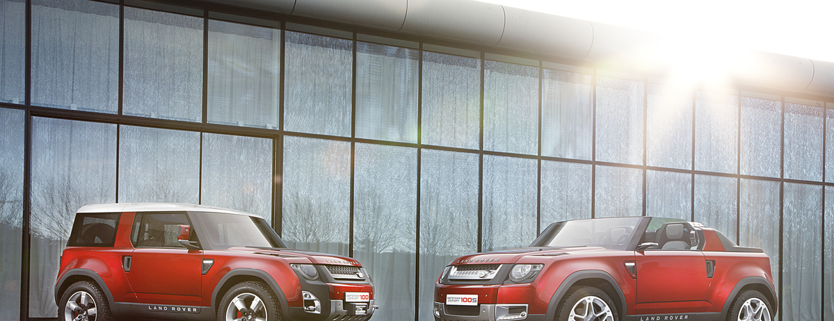 Land Rover Defender Concept 100 At New Delhi Auto Expo | Land Rover ...