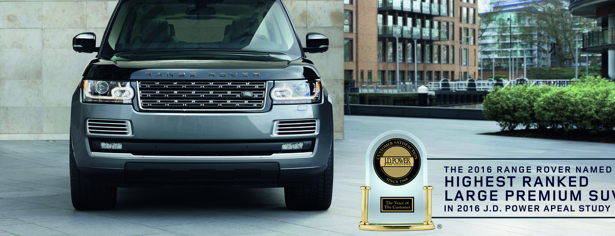 LAND ROVER RANGE ROVER NAMED HIGHEST RANKED LARGE PREMIUM SUV IN 2016 J ...