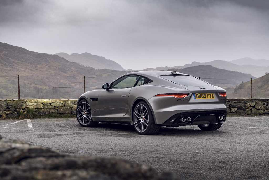 New Jaguar F-TYPE R Coupé RWD Eiger Grey - Exterior | Jaguar Homepage UK