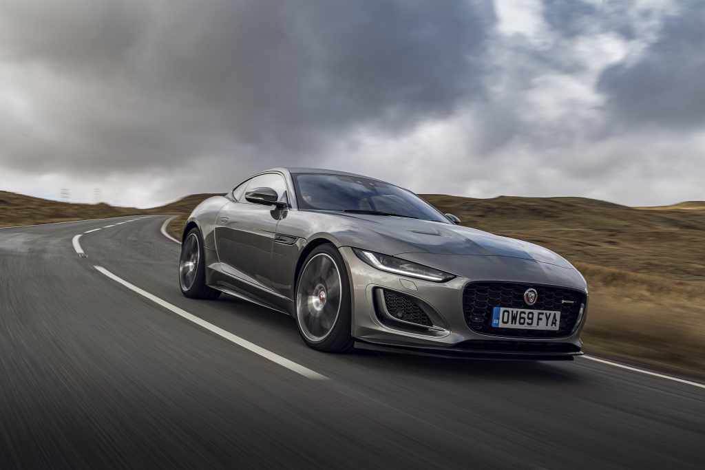 New Jaguar F-TYPE R Coupé RWD Eiger Grey - Exterior | Jaguar Homepage UK