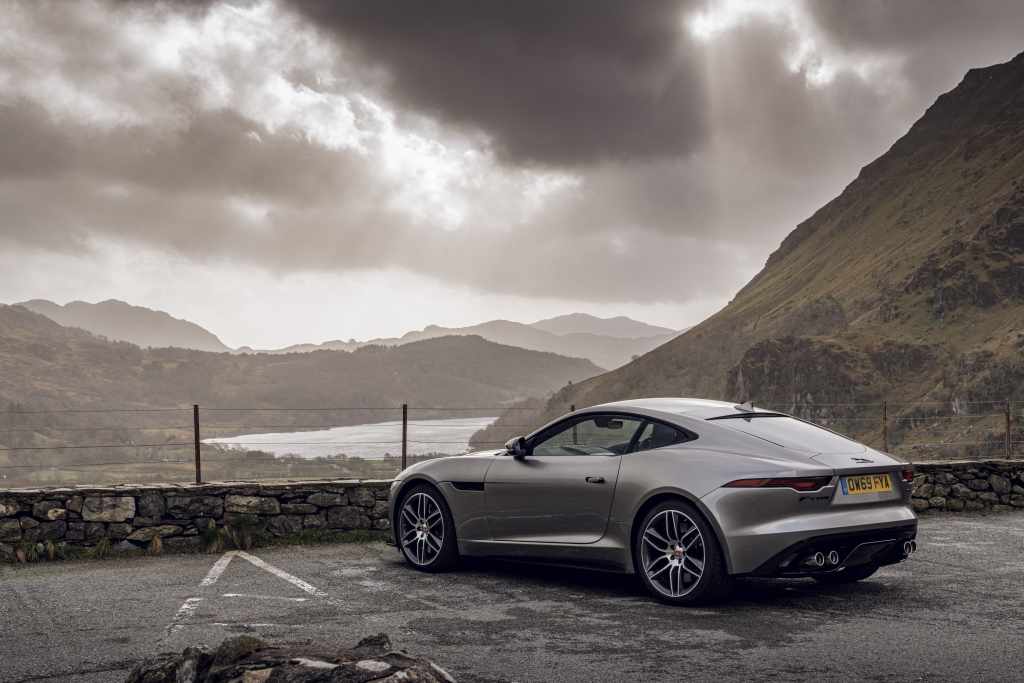 New Jaguar F-TYPE R Coupé RWD Eiger Grey - Exterior | Jaguar Homepage UK