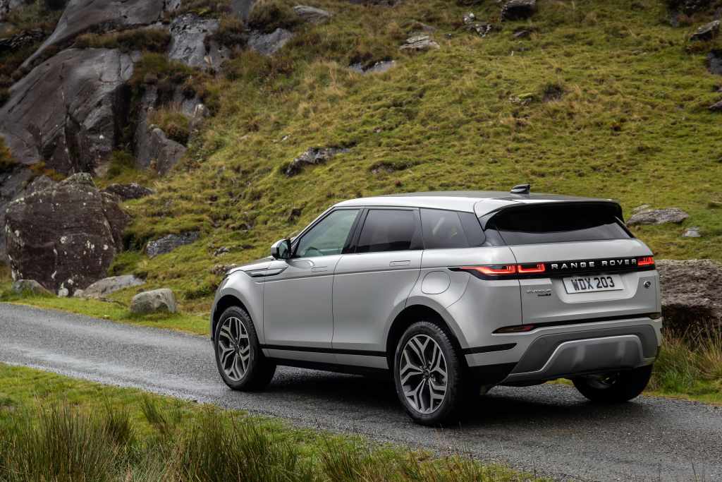 Range Rover Evoque PHEV - Seoul Pearl Silver | Land Rover Homepage