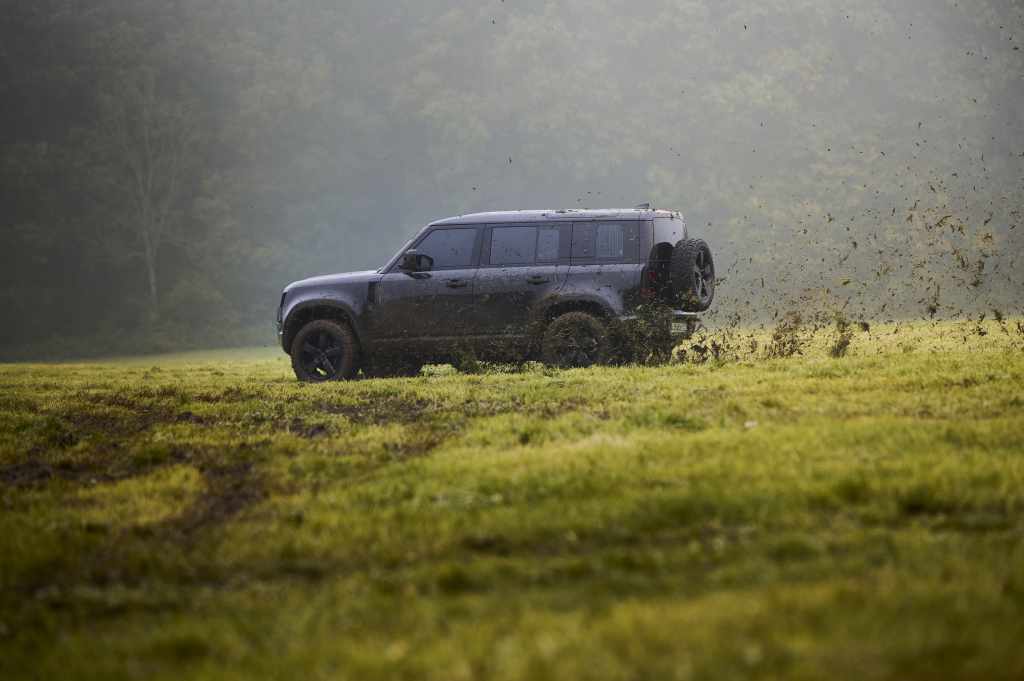 Land Rover Defender Stunt Day | Land Rover Media Newsroom