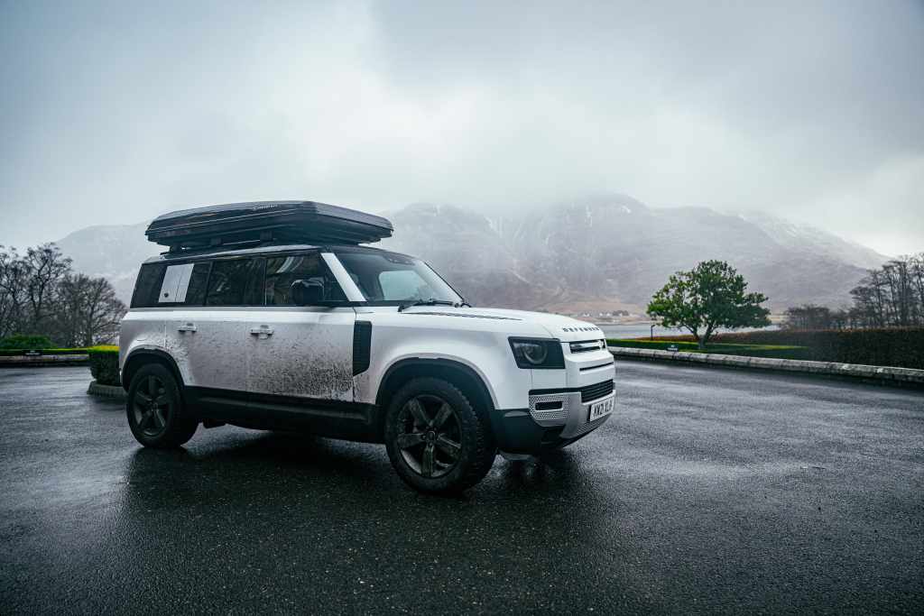 Land Rover explorers Dark Sky experience in the Scottish Highlands ...