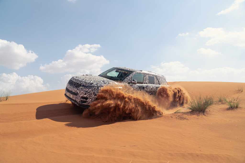 NEW RANGE ROVER SPORT REVEALED WITH EPIC SPILLWAY CLIMB | Land Rover ...