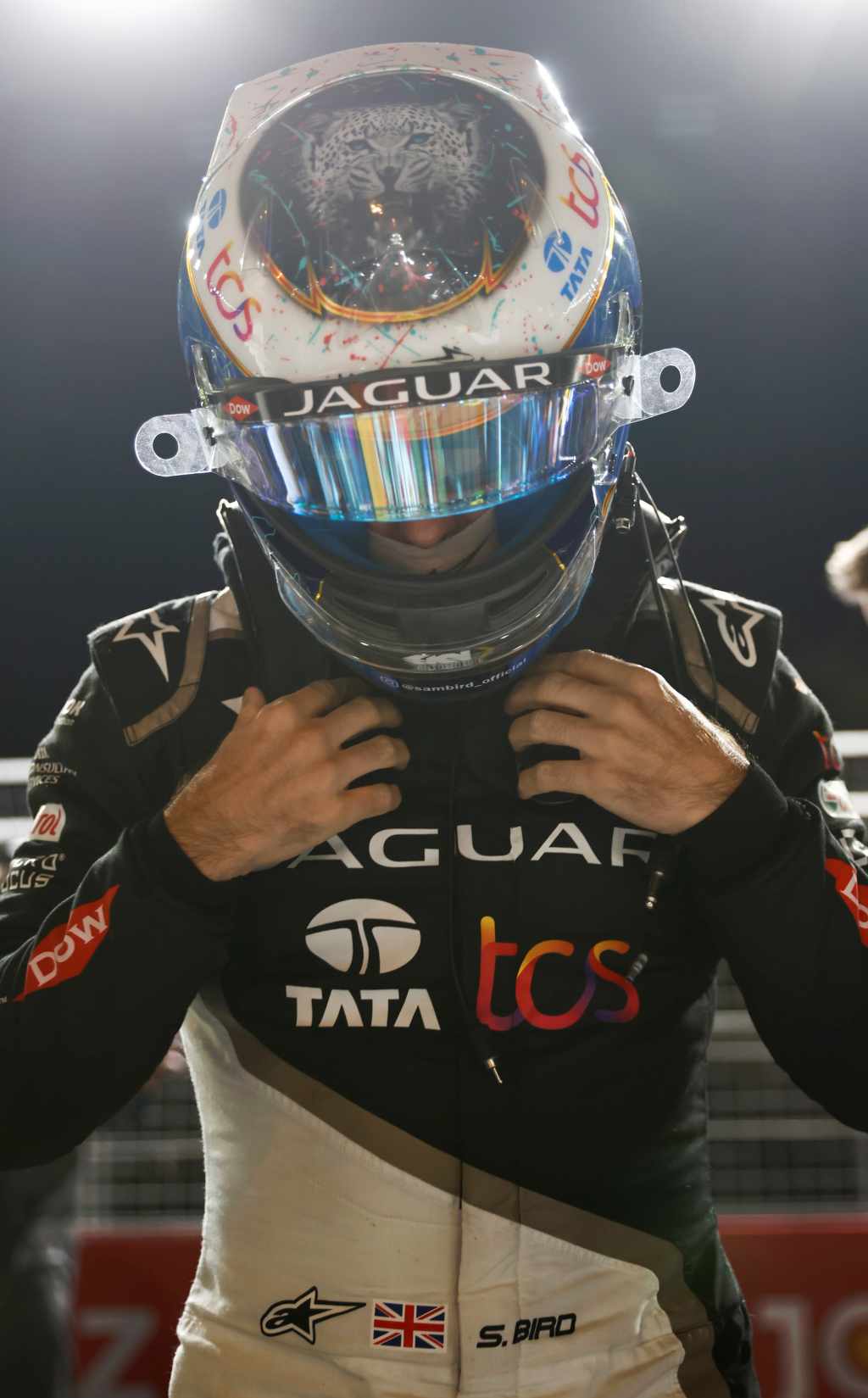 Jaguar TCS Racing-Pilot Sam Bird erobert in seinem 100. Formel-E-Rennen ...