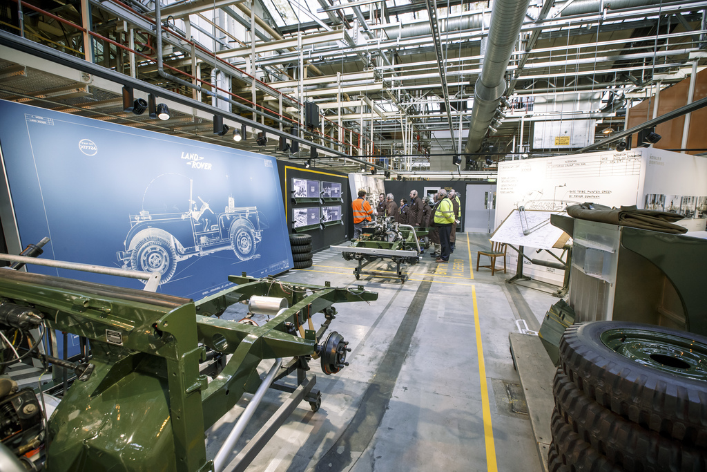 Land Rover Celebrates Defender With Recreation Of 1948 Production Line ...