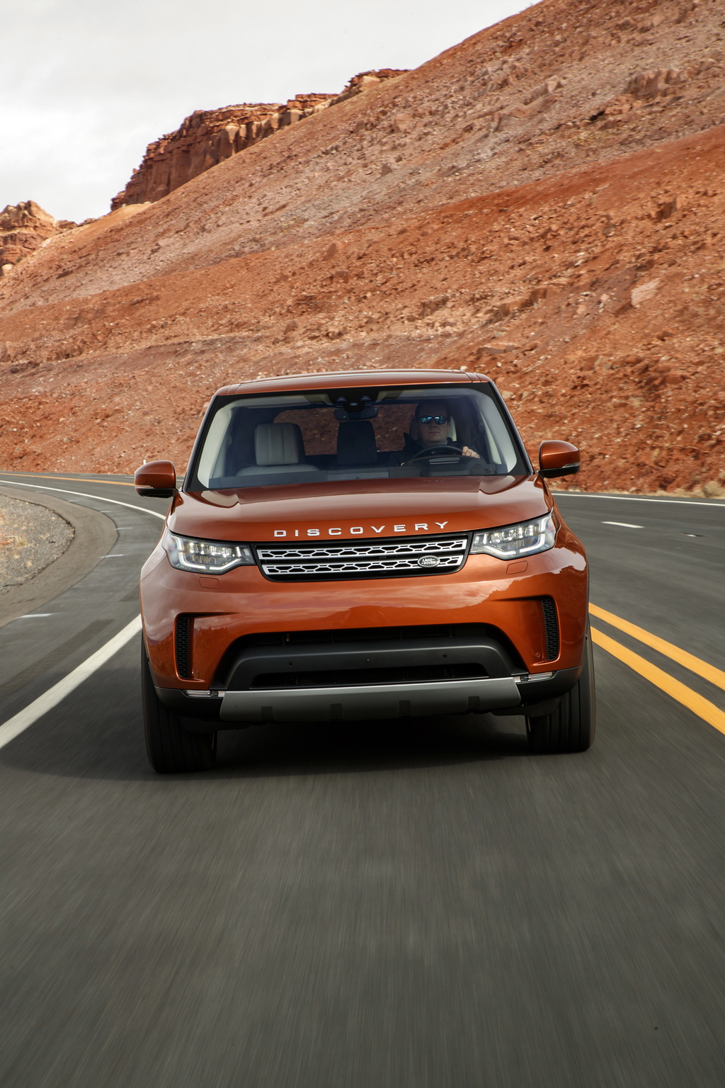 NEW LAND ROVER DISCOVERY - Namib Orange | Land Rover Media Newsroom