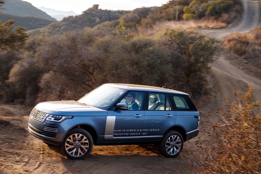 New Range Rover P400e PHEV media drives in LA - All-terrain | Land ...