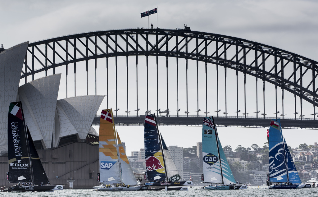 Dramatic Finale for Extreme Sailing Series™ Sydney presented by Land ...