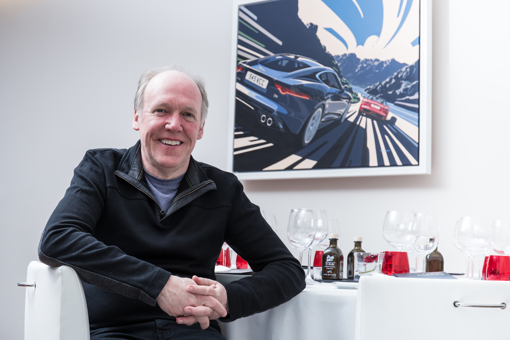 British Artist Tim Layzell Commissioned to Capture the F-TYPE Coupé ...