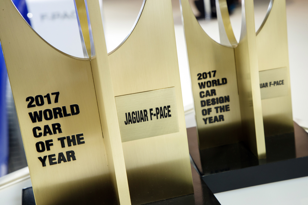 JAGUAR F-PACE RECEIVES 2017 WORLD CAR OF THE YEAR AND WORLD CAR DESIGN ...