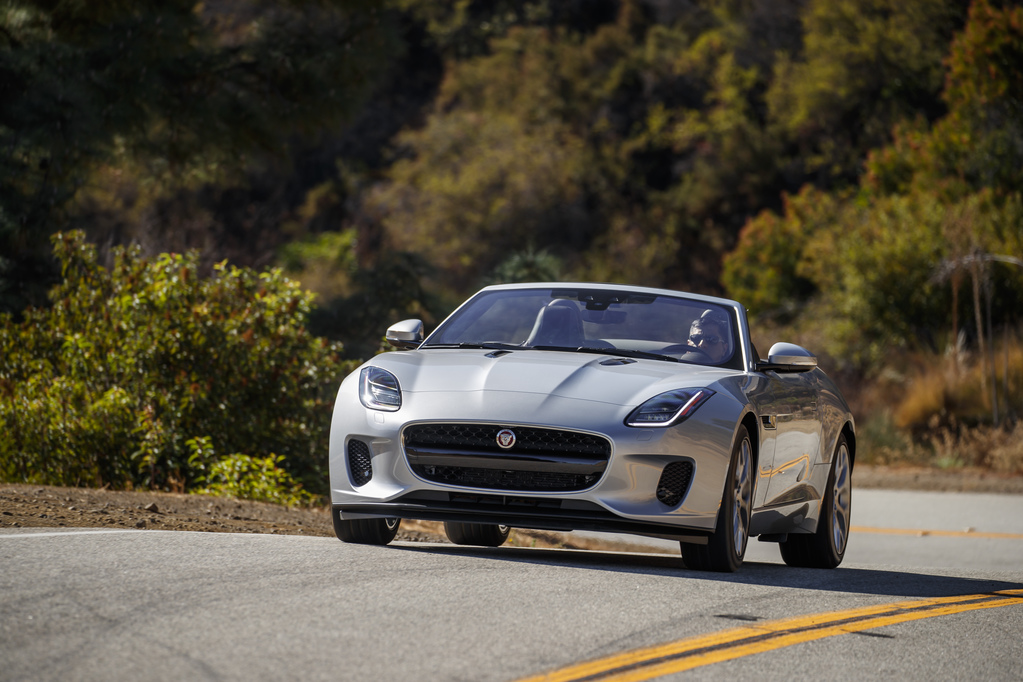 F-TYPE Four-Cylinder Media Drives in LA - Dynamic & Static | Land Rover ...