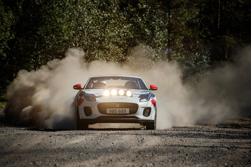 JAGUAR F-TYPE RALLY CARS CELEBRATE 70 YEARS OF SPORTS CAR HERITAGE ...