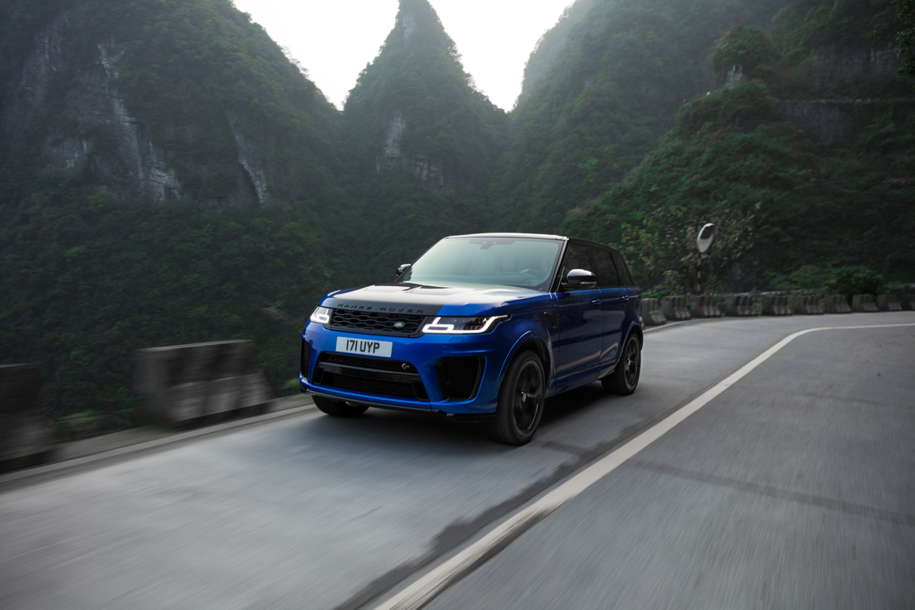 SUPERCAR BEATER: RANGE ROVER SPORT SVR SETS TIANMEN ROAD RECORD | JLR ...