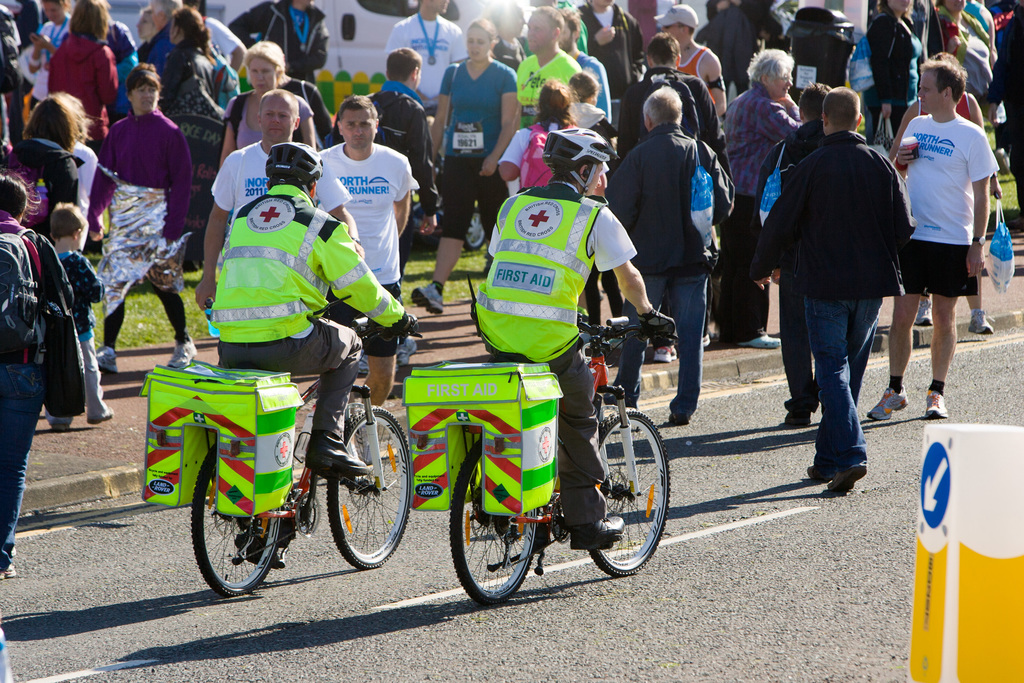 Land Rover Funds Extra Emergency Response Bikes for British Red Cross ...