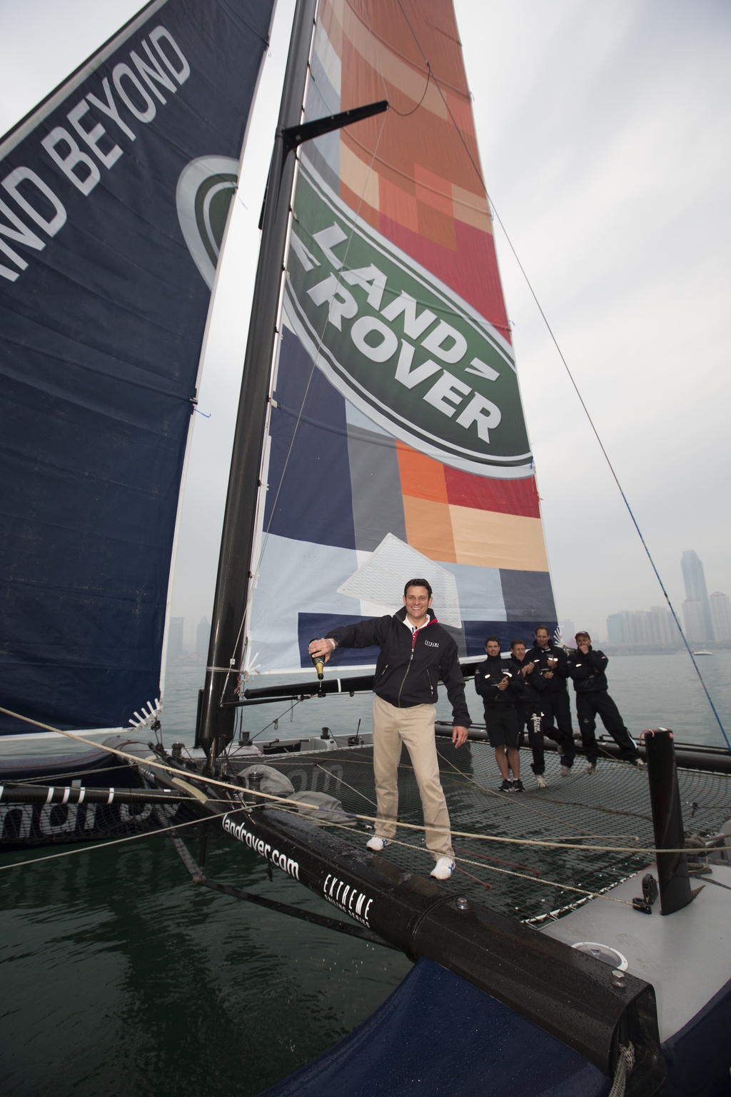 Land Rover's Extreme 40 Race Catamaran Takes To The Water In Qingdao ...