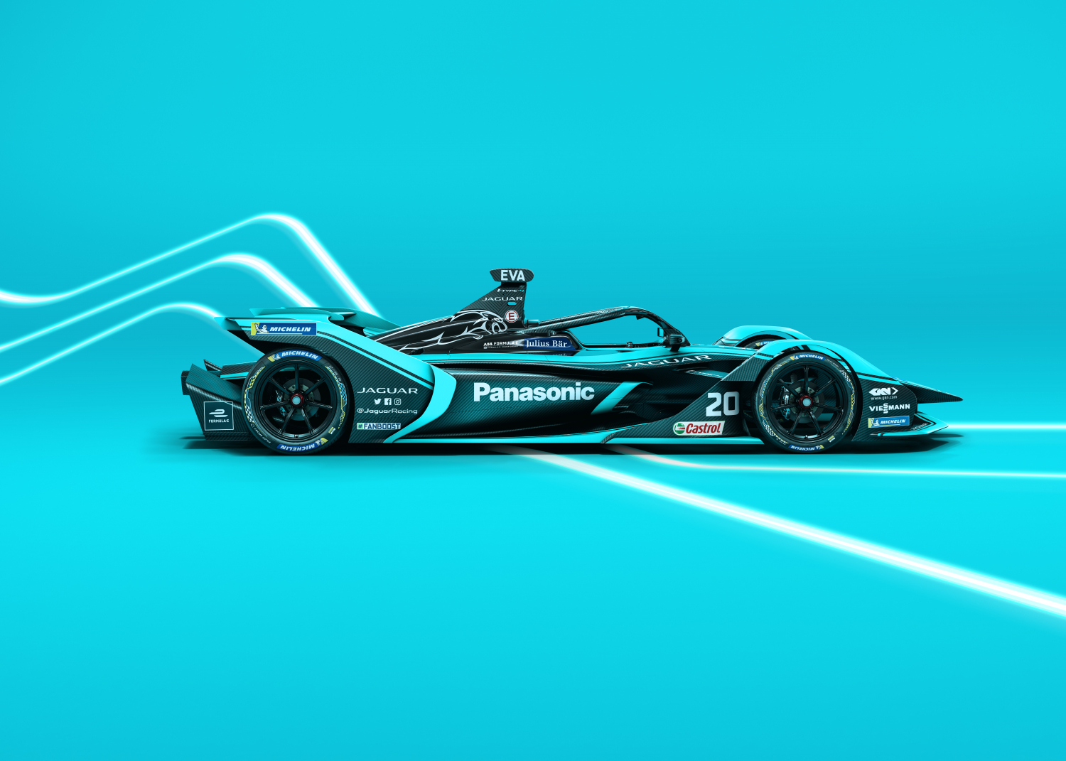 PANASONIC JAGUAR RACING UNVEILS THE ALL-NEW JAGUAR I-TYPE 4 ** CASTROL ...