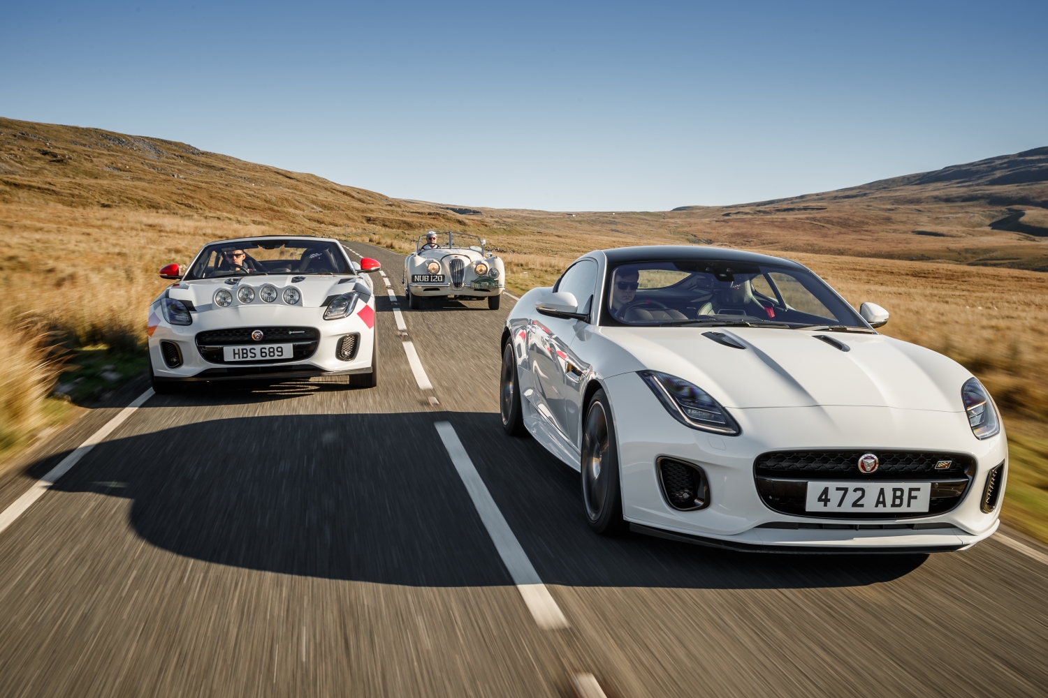 JAGUAR F-TYPE RALLY CARS CELEBRATE 70 YEARS OF SPORTS CAR HERITAGE ...