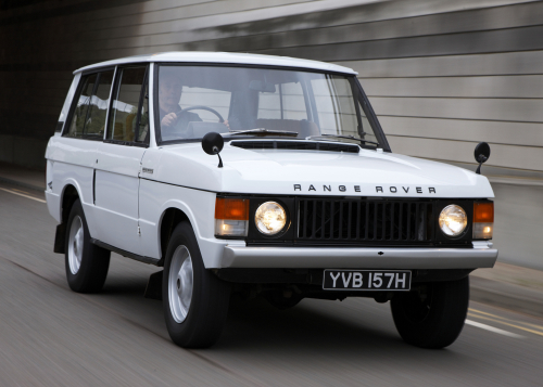 50 Jahre Range Rover - Range Rover Classic (1970-1995) - Arctic White ...