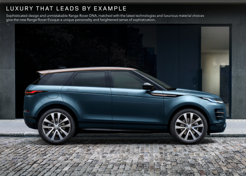 TECHNICAL INFOGRAPHICS - RANGE ROVER EVOQUE 24MY | Land Rover Media ...