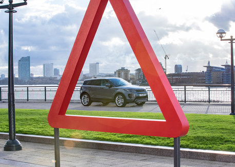 NEW RANGE ROVER EVOQUE RECREATES ICONIC ROAD SIGNS | JLR Media Newsroom