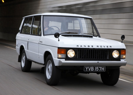 1970 Classic Range Rover (Davos White) | Land Rover Media Newsroom