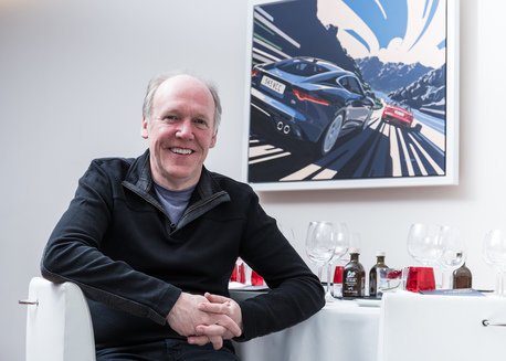 British Artist Tim Layzell Commissioned to Capture the F-TYPE Coupé ...