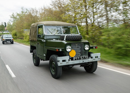 Land Rover 70 Years - Classic Vehicle Convoy | Land Rover Media Newsroom