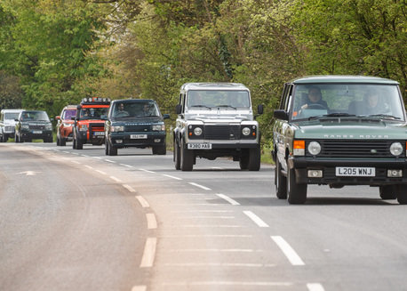 Land Rover 70 Years - Classic Vehicle Convoy | Land Rover Media Newsroom