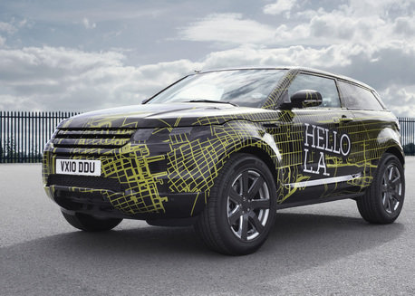 Range Rover Evoque Prototypes Go Undercover | Land Rover Media Newsroom