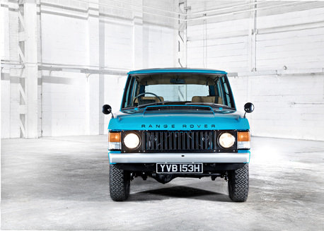 1970 Classic Range Rover (Tuscan Blue) | Land Rover Media Newsroom