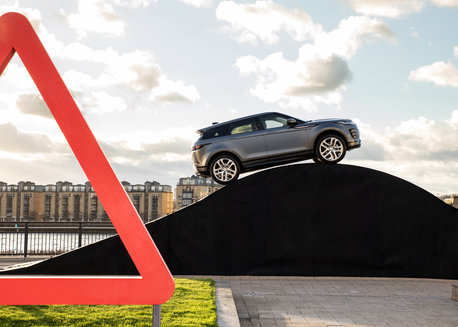 NEW RANGE ROVER EVOQUE RECREATES ICONIC ROAD SIGNS | JLR Media Newsroom