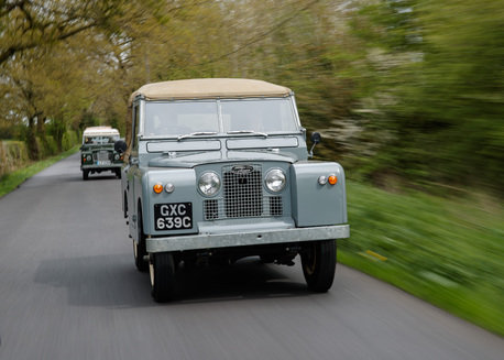 Land Rover 70 Years - Classic Vehicle Convoy | Land Rover Media Newsroom